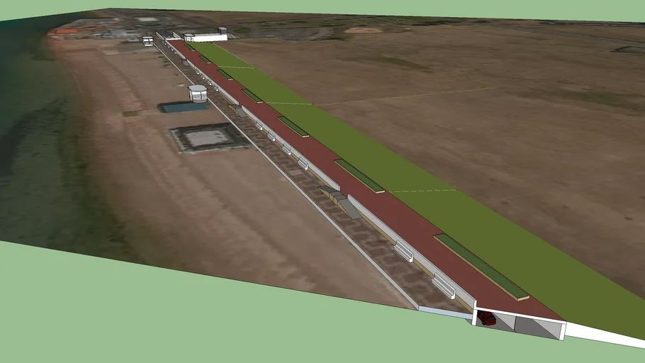 Southsea Seafront Tidal Defences | 3D Warehouse