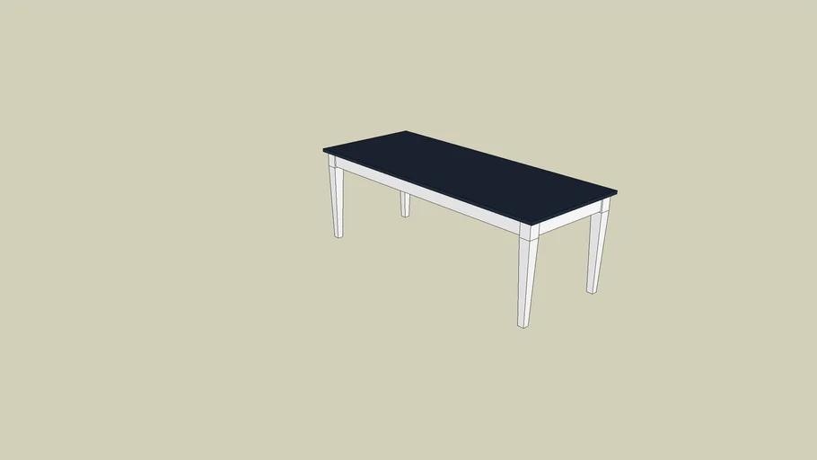 tavolo anni '50 - formica | 3D Warehouse