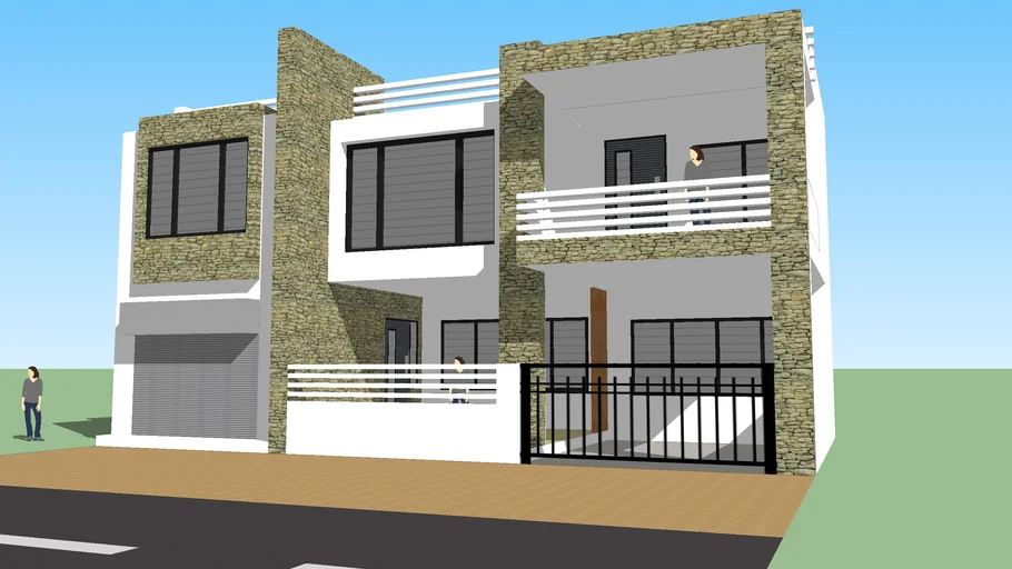 Modern small house | 3D Warehouse