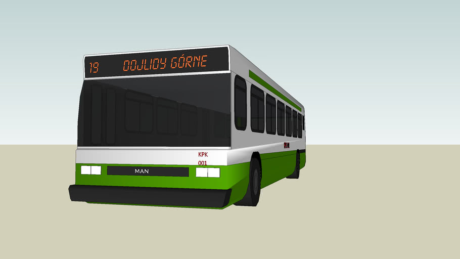 MAN CITY BUS | 3D Warehouse