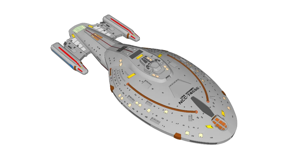 USS Voyager | 3D Warehouse
