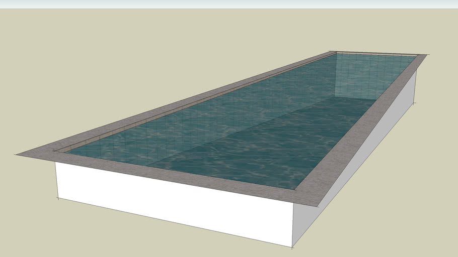 A simple swimming pool | 3D Warehouse