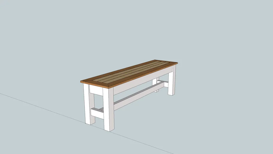 Bench seats v2 | 3D Warehouse