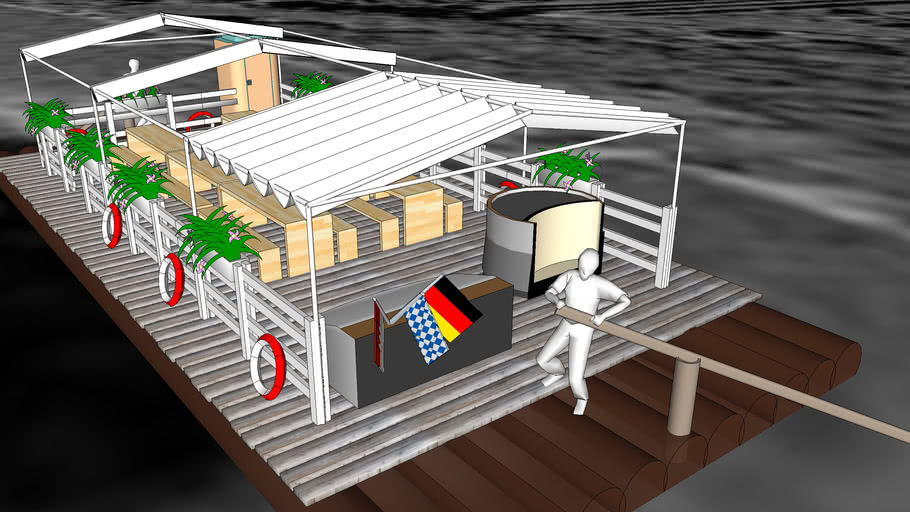 Floss auf dem Altmain | 3D Warehouse