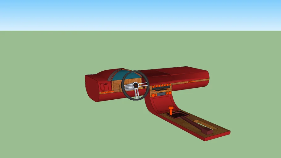 car mid console | 3D Warehouse