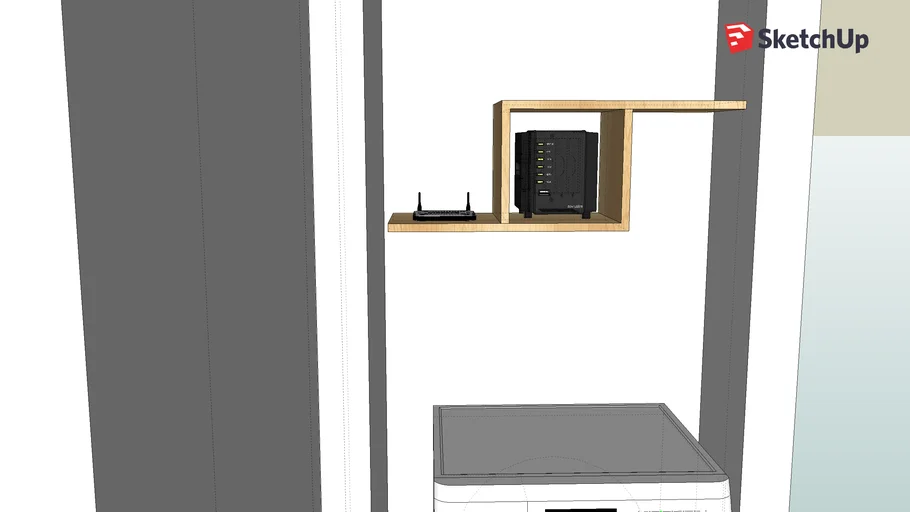Floating shelf | 3D Warehouse