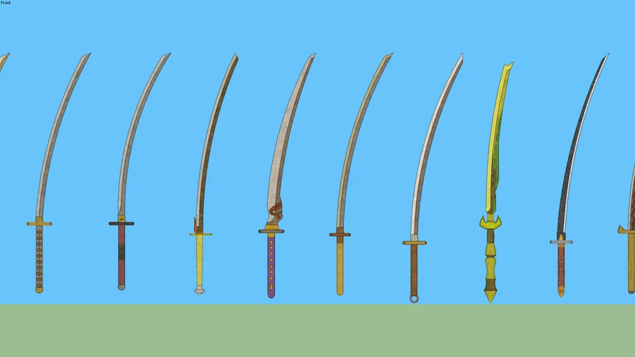 Final Fantasy 12 Katanas | 3D Warehouse