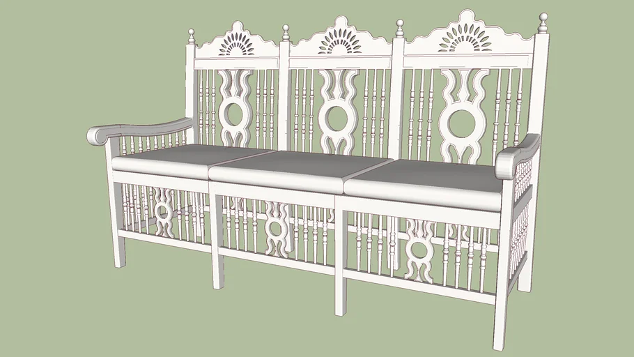 three seater | 3D Warehouse