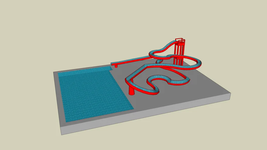 Water Slide | 3D Warehouse