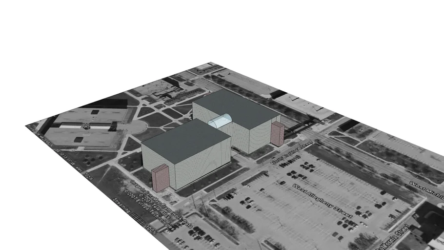 IUPUI building 1 | 3D Warehouse