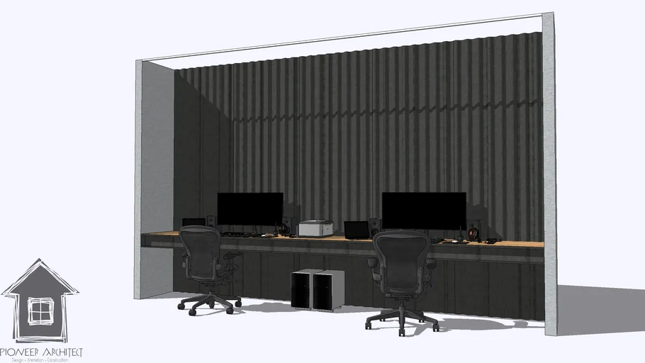 Personal Computer Desk | 3D Warehouse