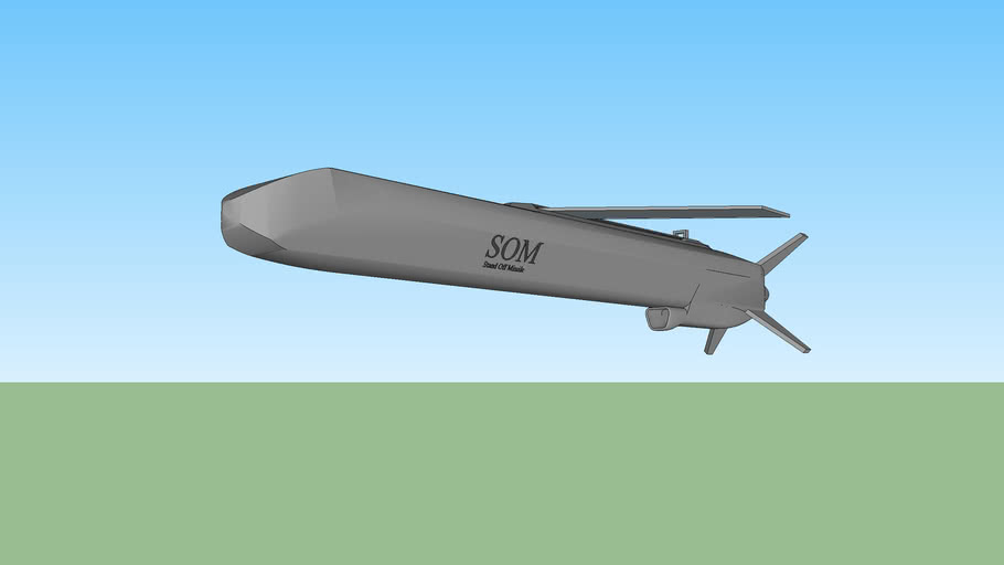 Turkish super cruise missile SOM | 3D Warehouse