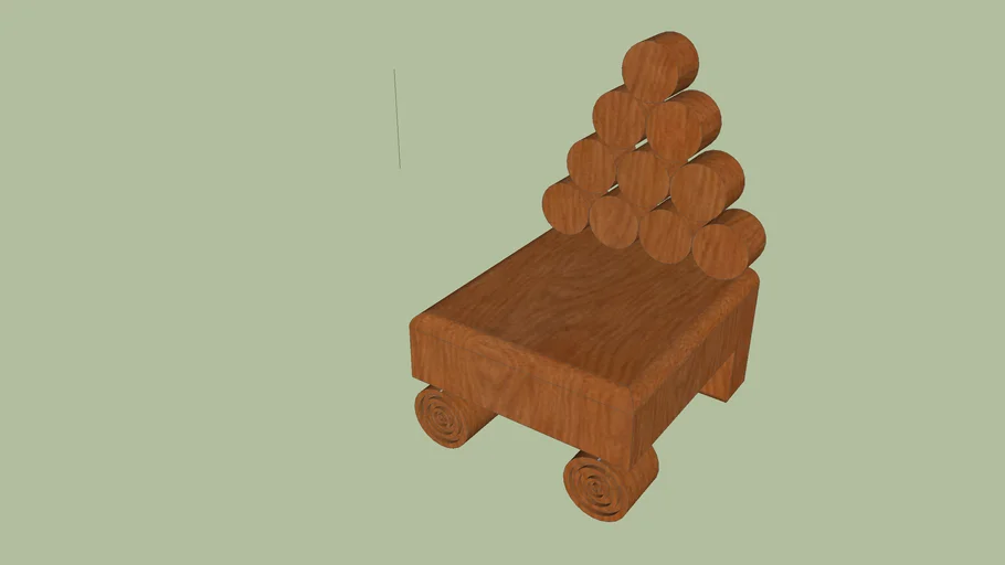 Circle Chair | 3D Warehouse