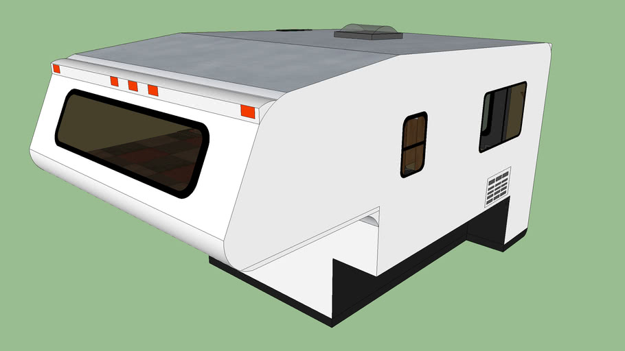 Camper for pick up box | 3D Warehouse
