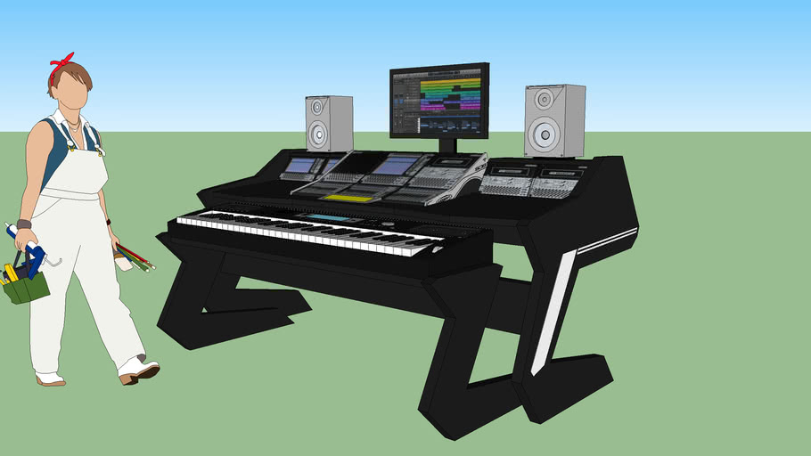 Music desk | 3D Warehouse