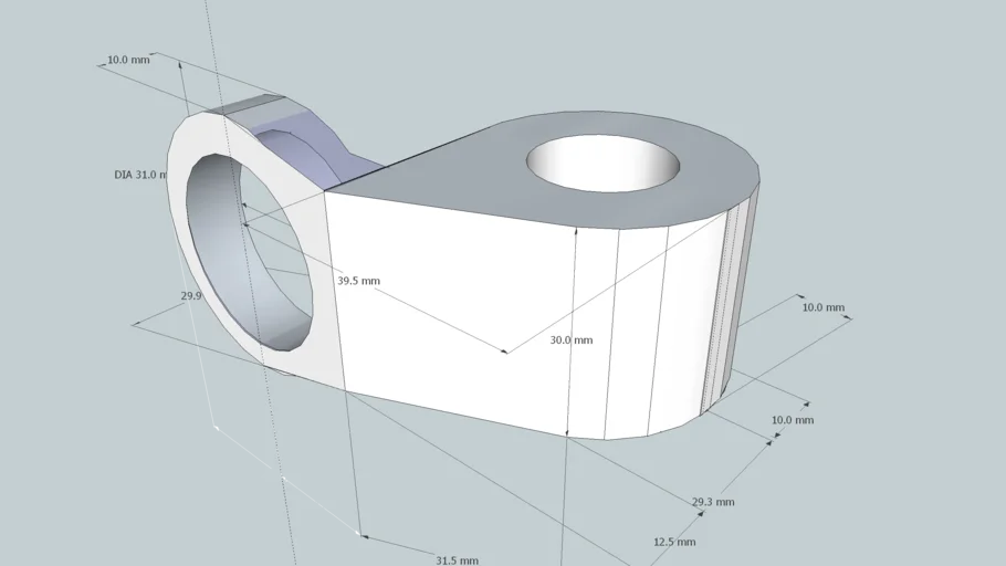 pivote rotula | 3D Warehouse