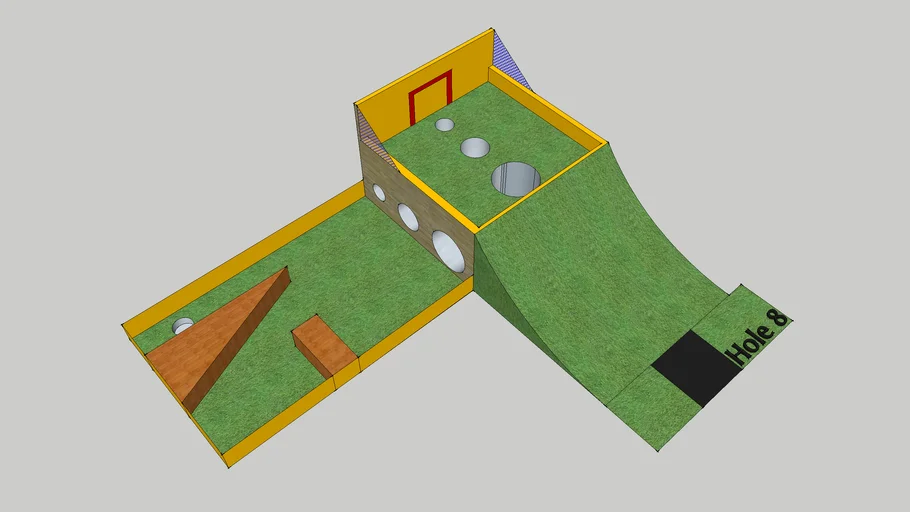 Mini-Golf Hole | 3D Warehouse