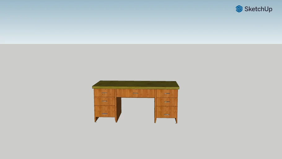 computer desk | 3D Warehouse