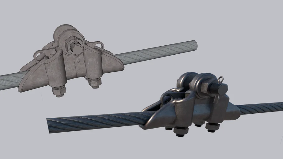 Suspension clip | 3D Warehouse