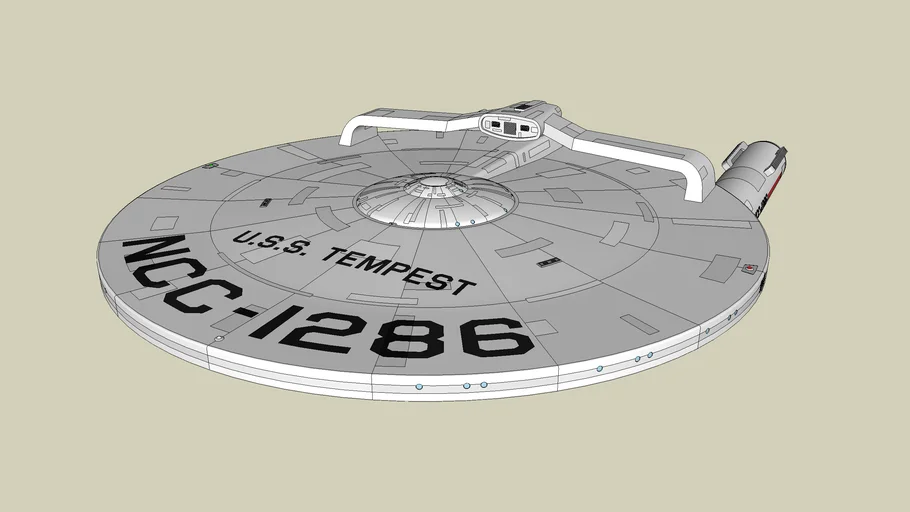 USS Tempest Prime-Universe Proto-Miranda | 3D Warehouse