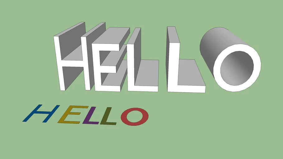 HELLO II | 3D Warehouse