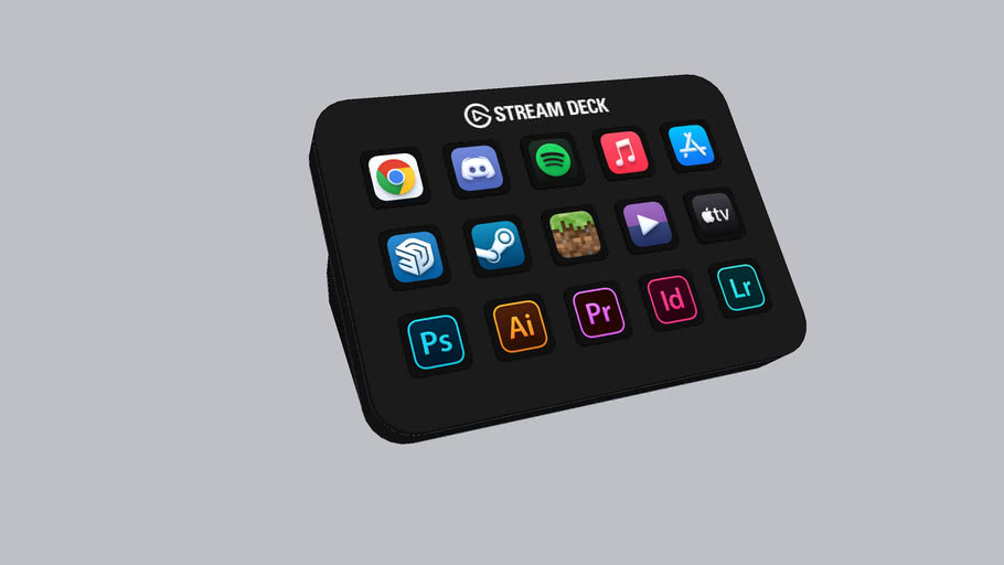 Elgato Stream Deck MK2 | 3D Warehouse