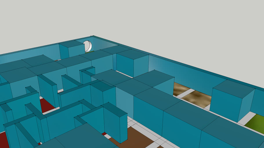 Simple maze | 3D Warehouse