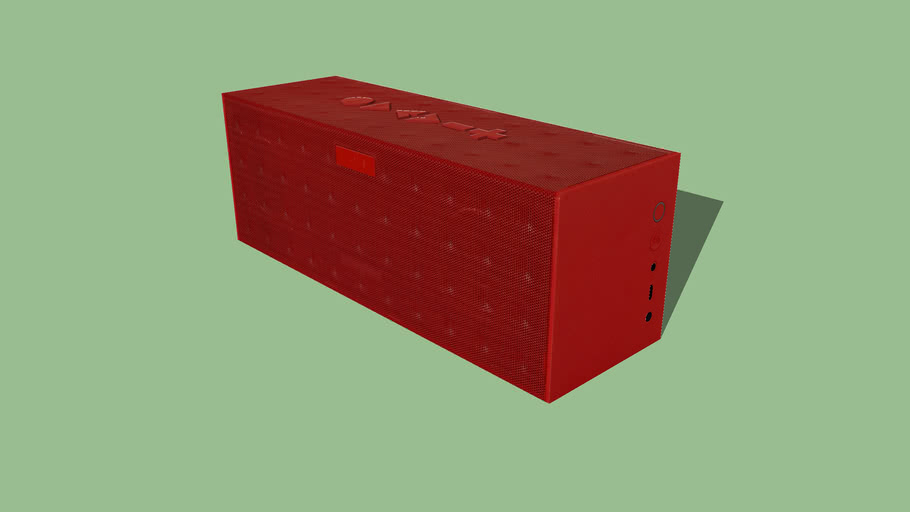 Big Jambox by Jawbone Wireless Speaker | 3D Warehouse