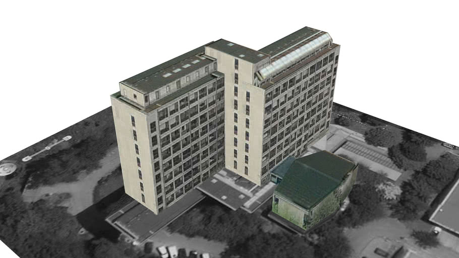 Gebouw V, Campus Groenenborger | 3D Warehouse