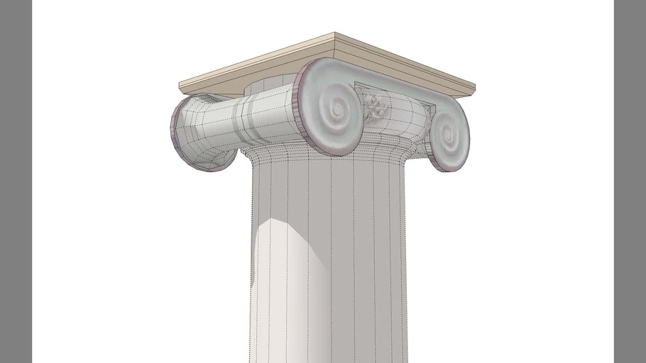 Ionic column | 3D Warehouse