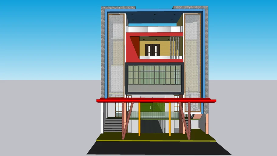 Small Commercial Building | 3D Warehouse