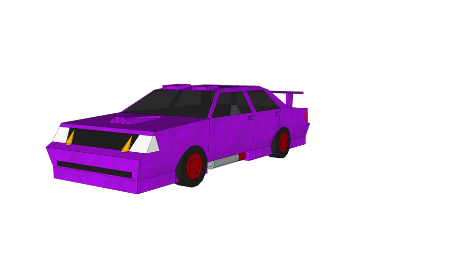 tuned boxy sedan | 3D Warehouse