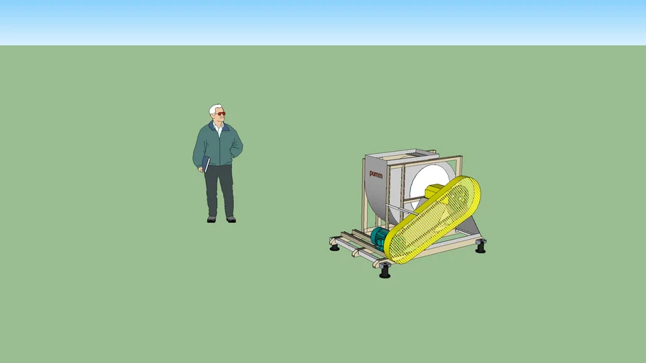 Overhung fan | 3D Warehouse