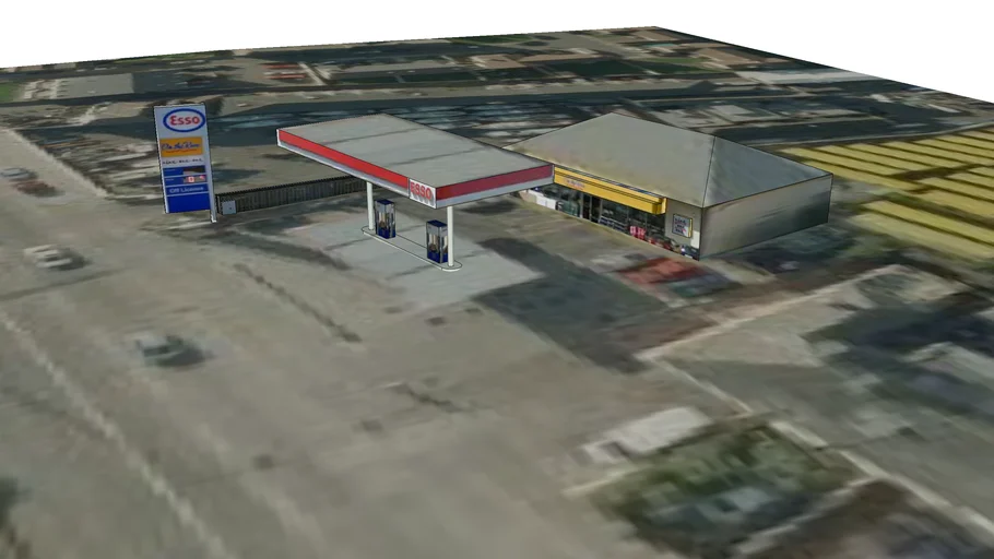Esso Station Clontarf | 3D Warehouse