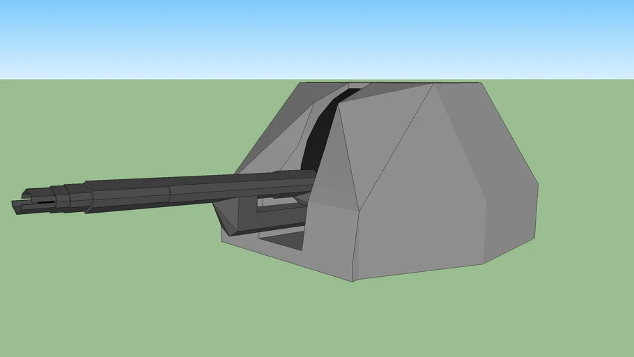 Naval Gun | 3D Warehouse