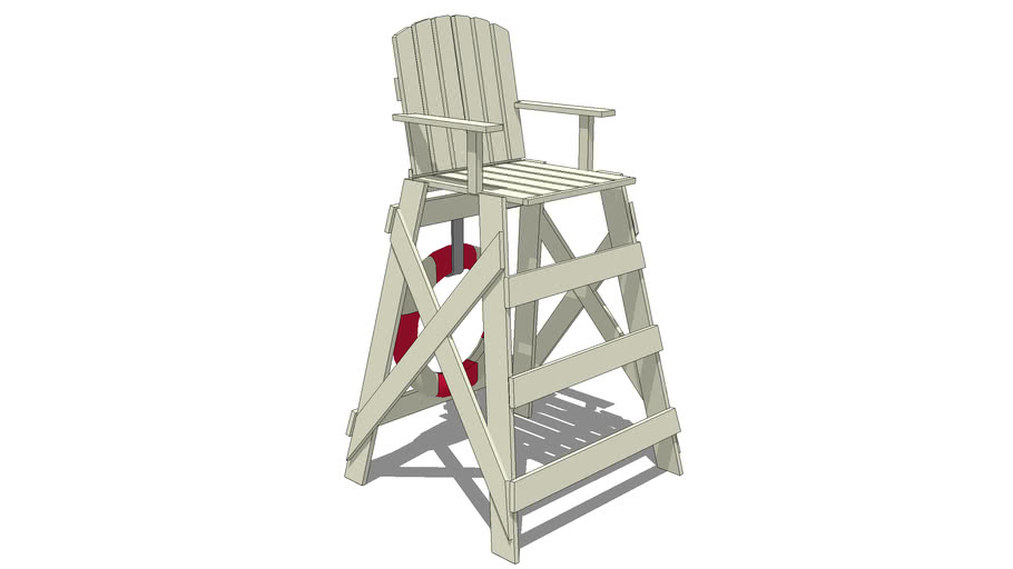 Lifeguard chair | 3D Warehouse