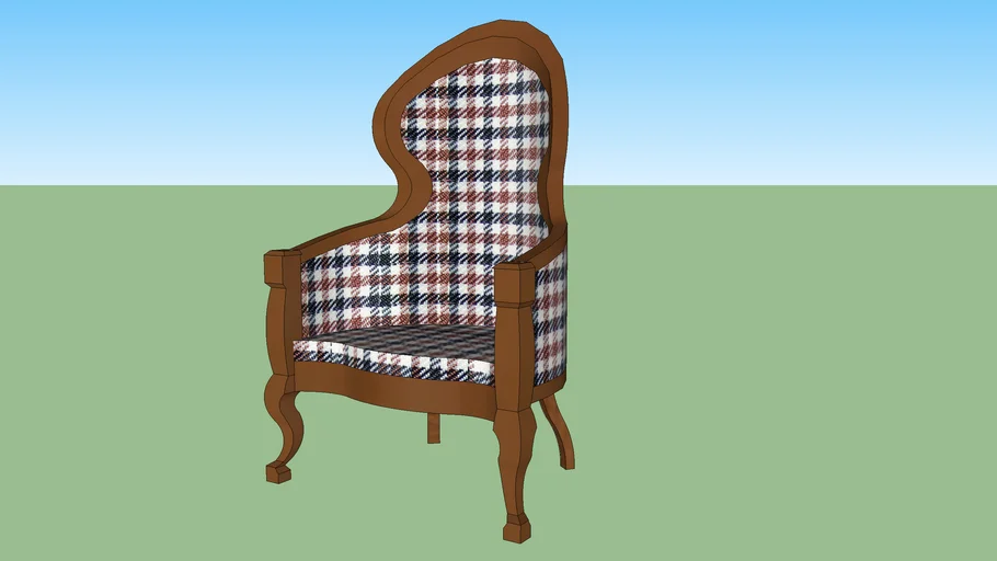 Victorian Armchair or Gentleman's Chair | 3D Warehouse