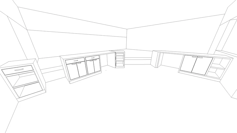 Counter for Food & beverages | 3D Warehouse