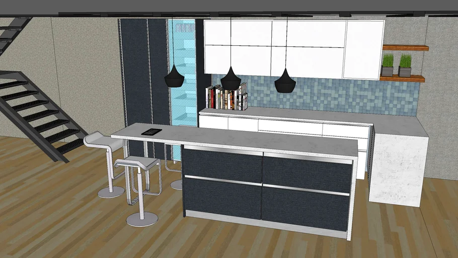 Showroom Pantry | 3D Warehouse