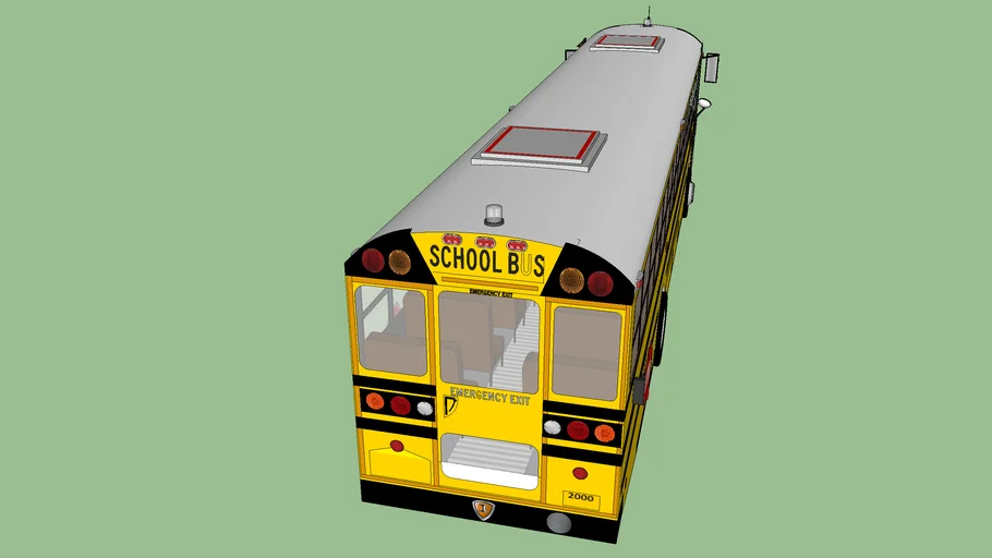 2005 IC (International) FE School Bus | 3D Warehouse