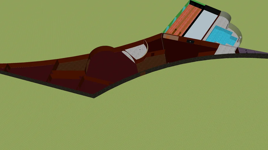 Hude, Blade Shaped Home | 3D Warehouse