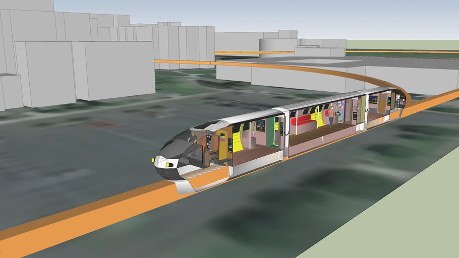 DVC Campus with Train System | 3D Warehouse