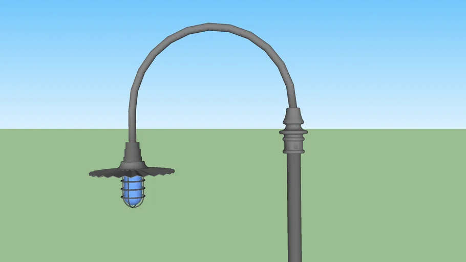 Decorative Radial Wave Pendant | 3D Warehouse