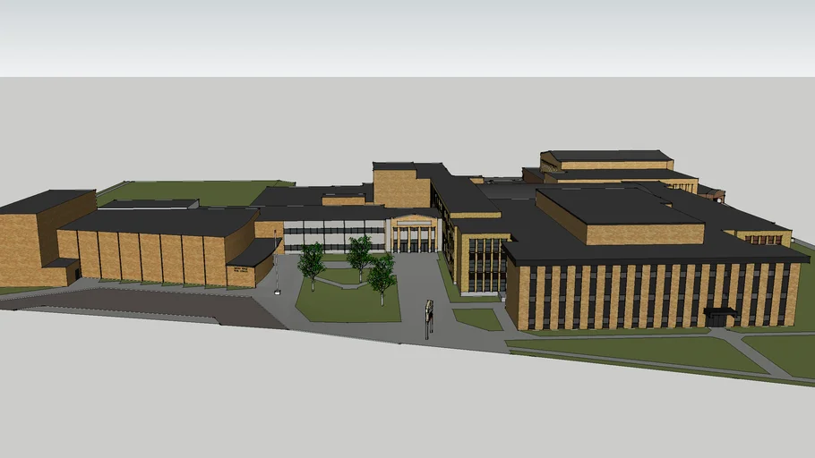Broad Ripple High School | 3D Warehouse