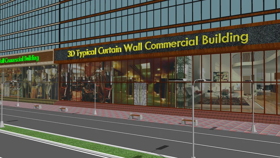 3D Building, Street | 3D Warehouse