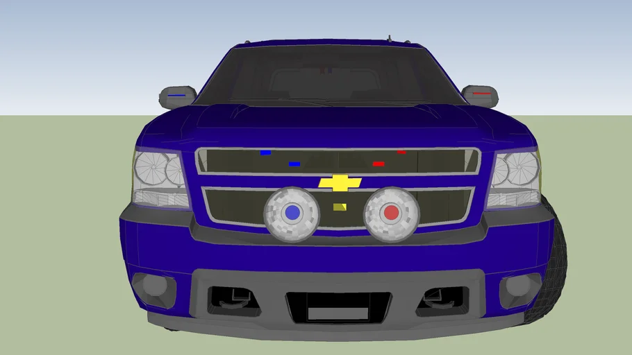 undercover police truck | 3D Warehouse