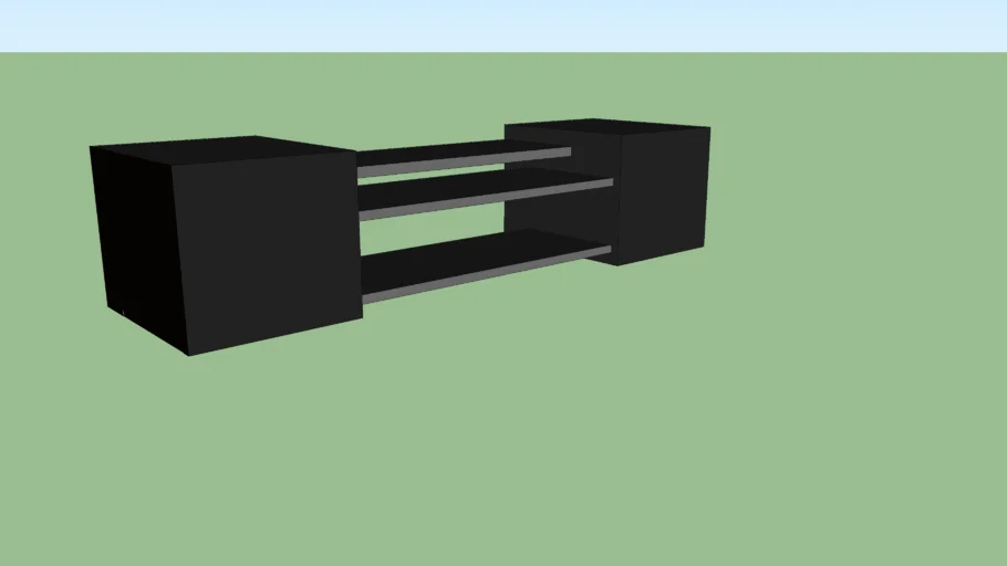 Simple TV Stand 2 | 3D Warehouse