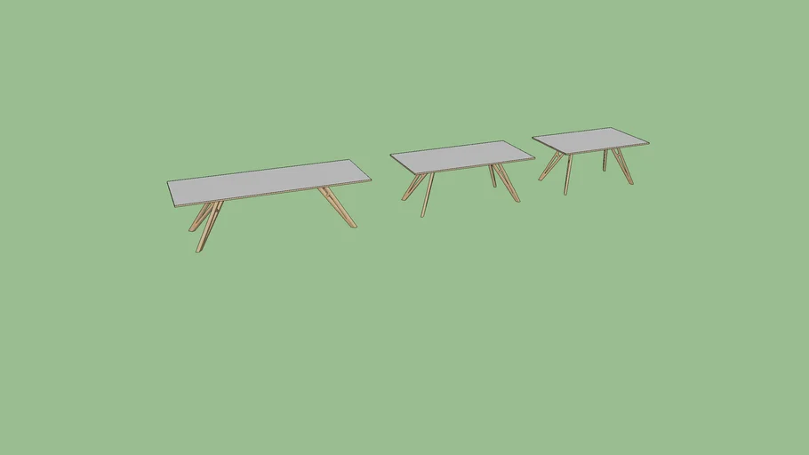 Tables Packet | 3D Warehouse
