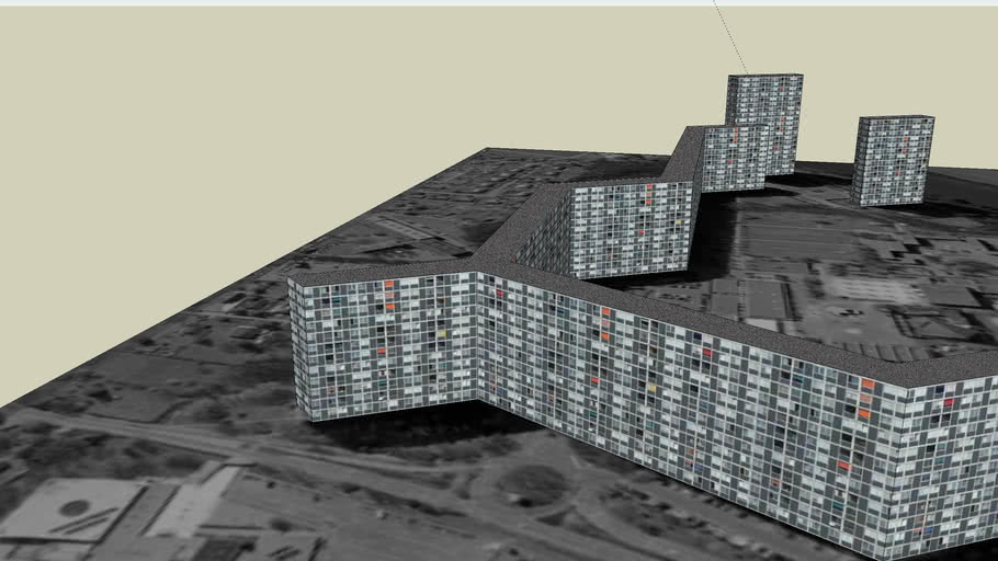 'Le Lignon' Geneve Switzerland | 3D Warehouse