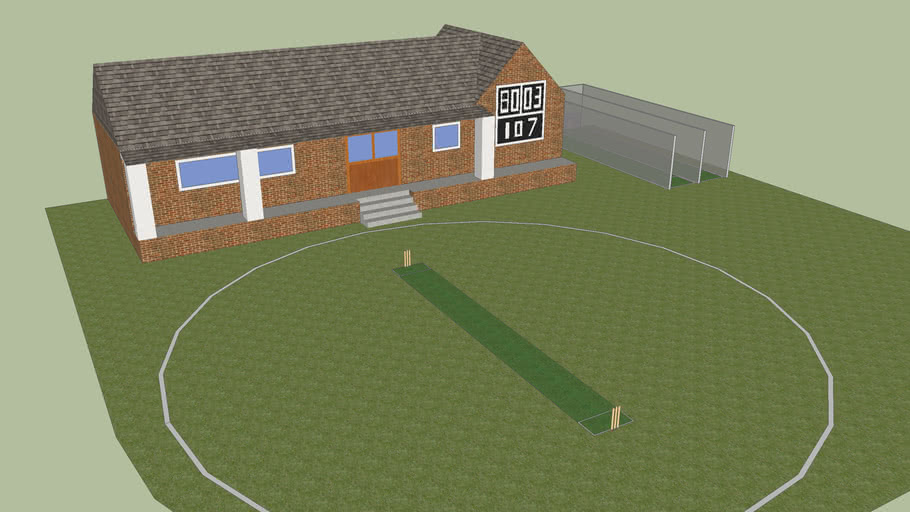 Cricket Pitch | 3D Warehouse